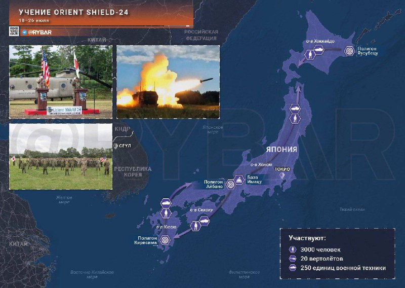 🖼 🇺🇸🇯🇵 Об учении Orient Shield-24 Пока северные корейцы отправляли ...